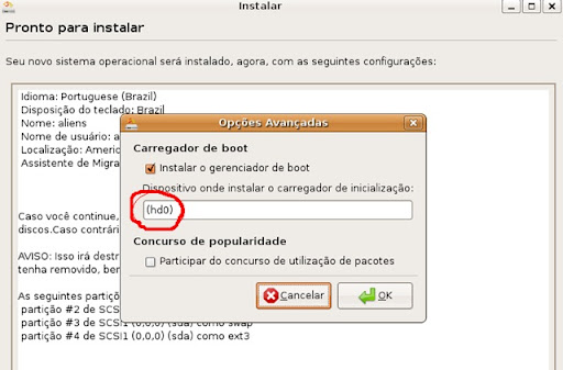 Pau no micro: Gerenciador de boot ( Windows x Linux )